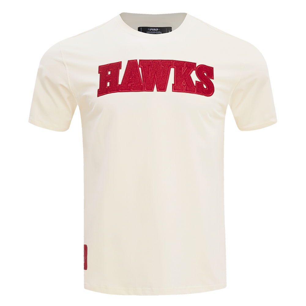 NBA ATLANTA HAWKS TRIPLE TONAL MEN'S SINGLE JERSEY TEE (EGGSHELL) – Pro Standard