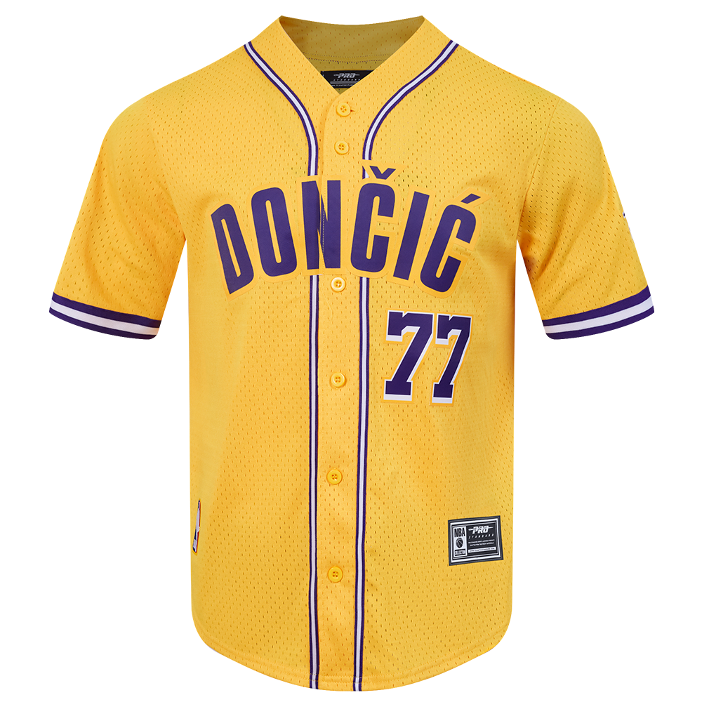 NBA LOS ANGELES LAKERS LUKA DONCIC #77 CLASSIC MESH PNN MEN'S MESH BUT – Pro Standard