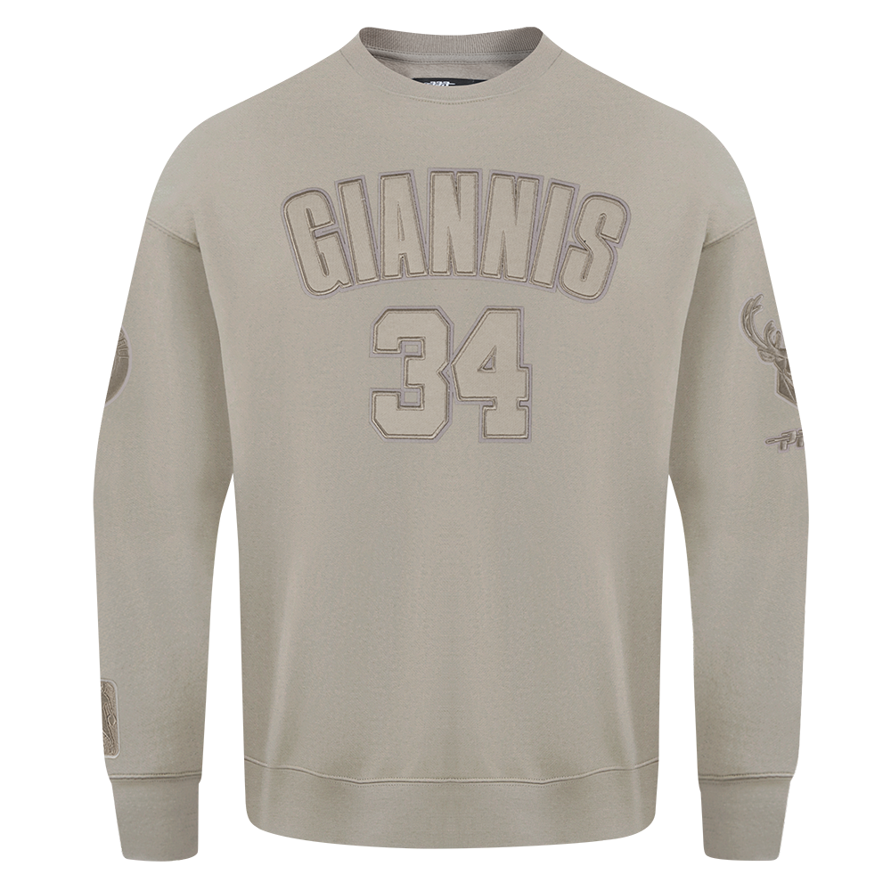 NBA MILWAUKEE BUCKS GIANNIS ANTETOKOUNMPO #34 NEUTRAL PNN MEN'S DROP S – Pro Standard