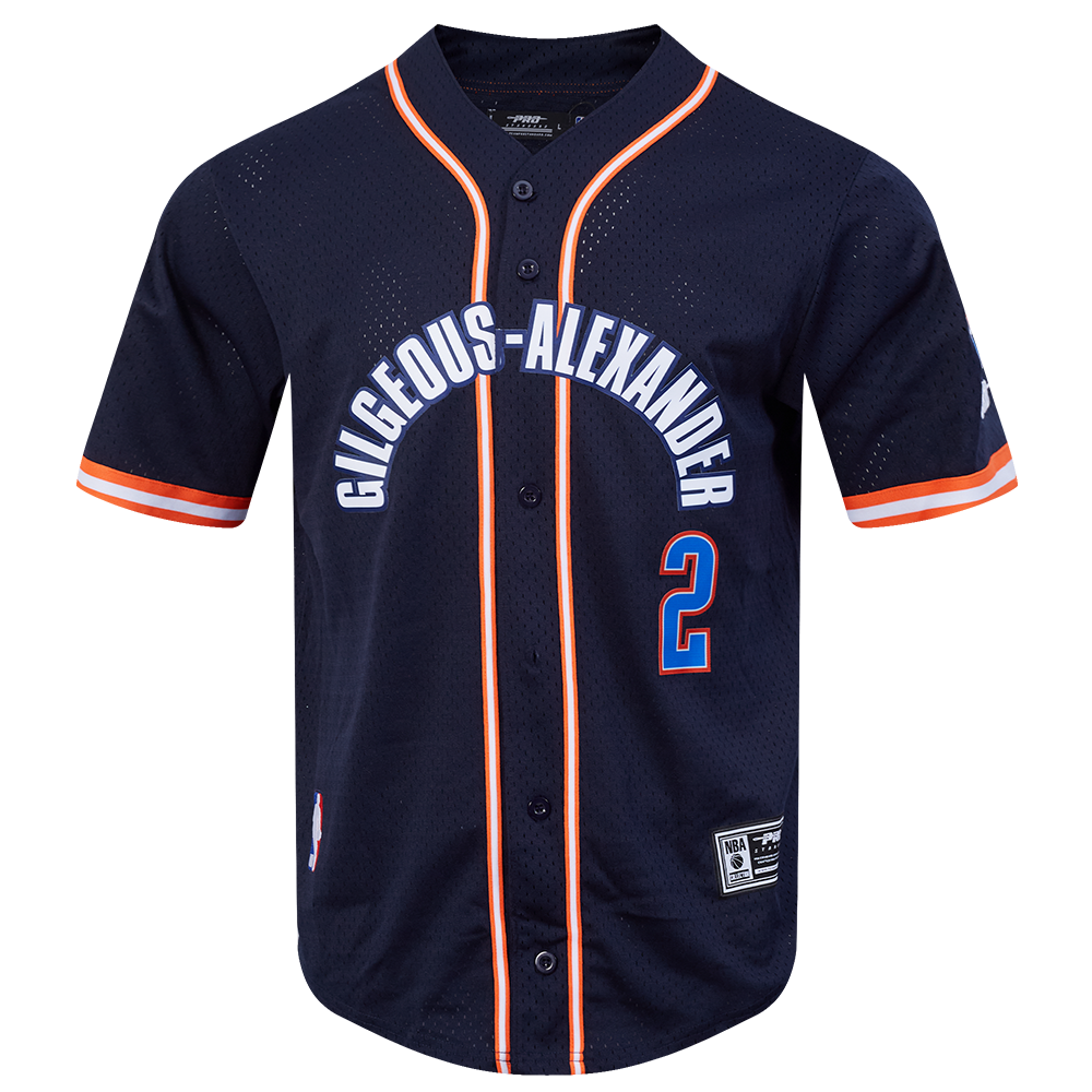 NBA OKLAHOMA CITY THUNDER SHAI GILGEOUS-ALEXANDER #2 CLASSIC MESH PNN – Pro Standard