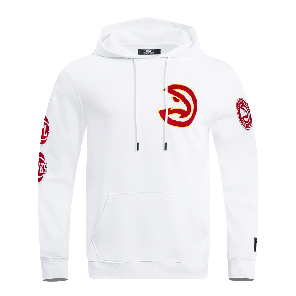 NBA ATLANTA HAWKS CLASSIC CHENILLE MEN'S DOUBLE KNIT PULLOVER HOODIE ...