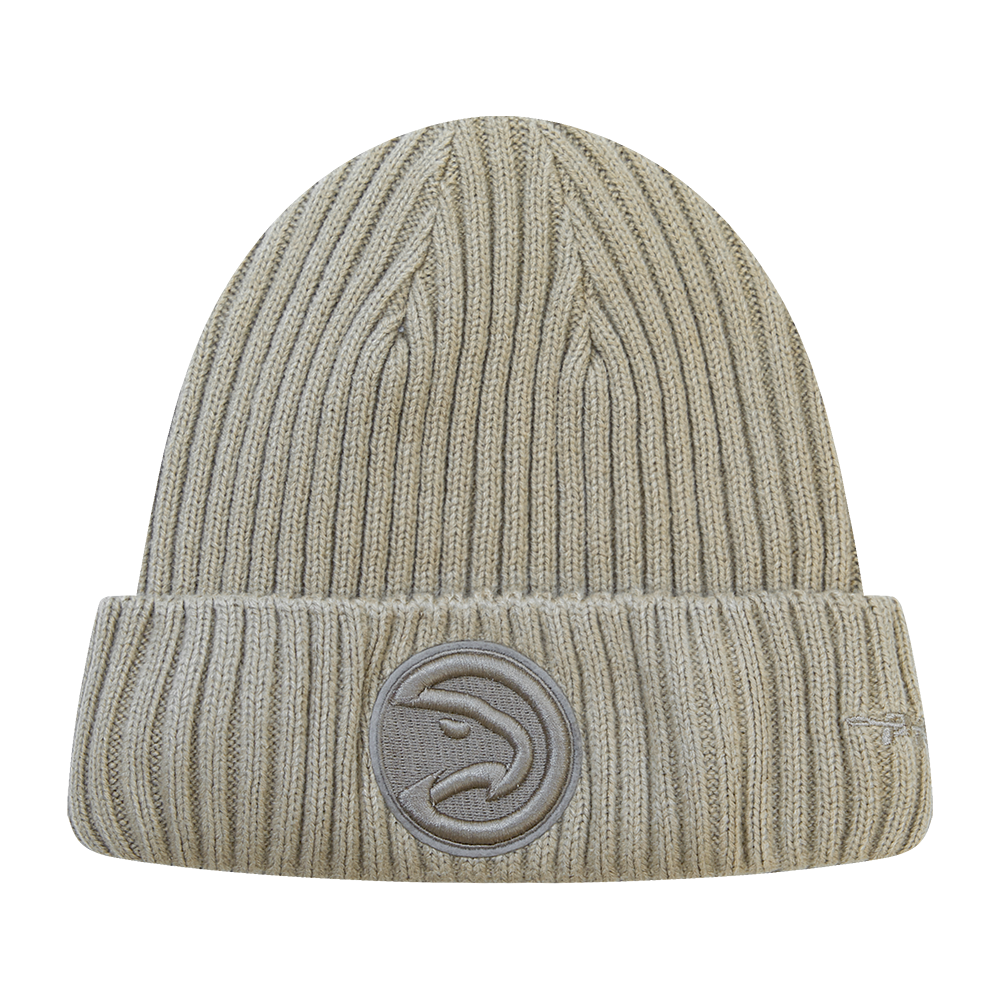 NBA ATLANTA HAWKS NEUTRAL BEANIE (TAUPE) – Pro Standard