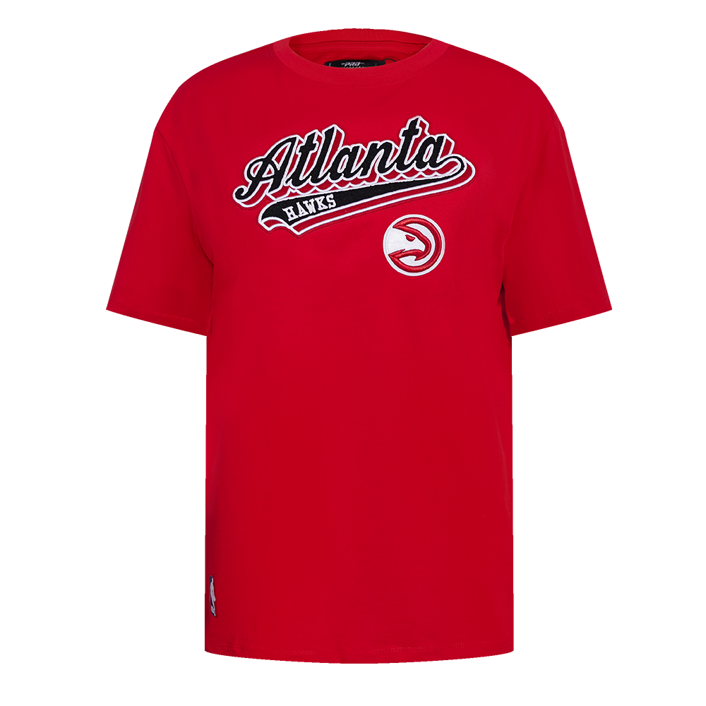 Pro Standard NBA Atlanta Hawks Script Tail Tee - Women's