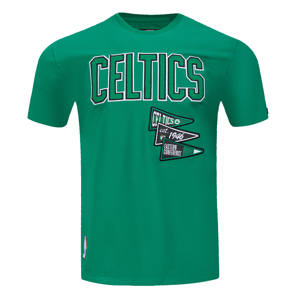 NBA BOSTON CELTICS TEAM PENNANTS MEN'S WORDMARK TEE (KELLY GREEN) – Pro ...