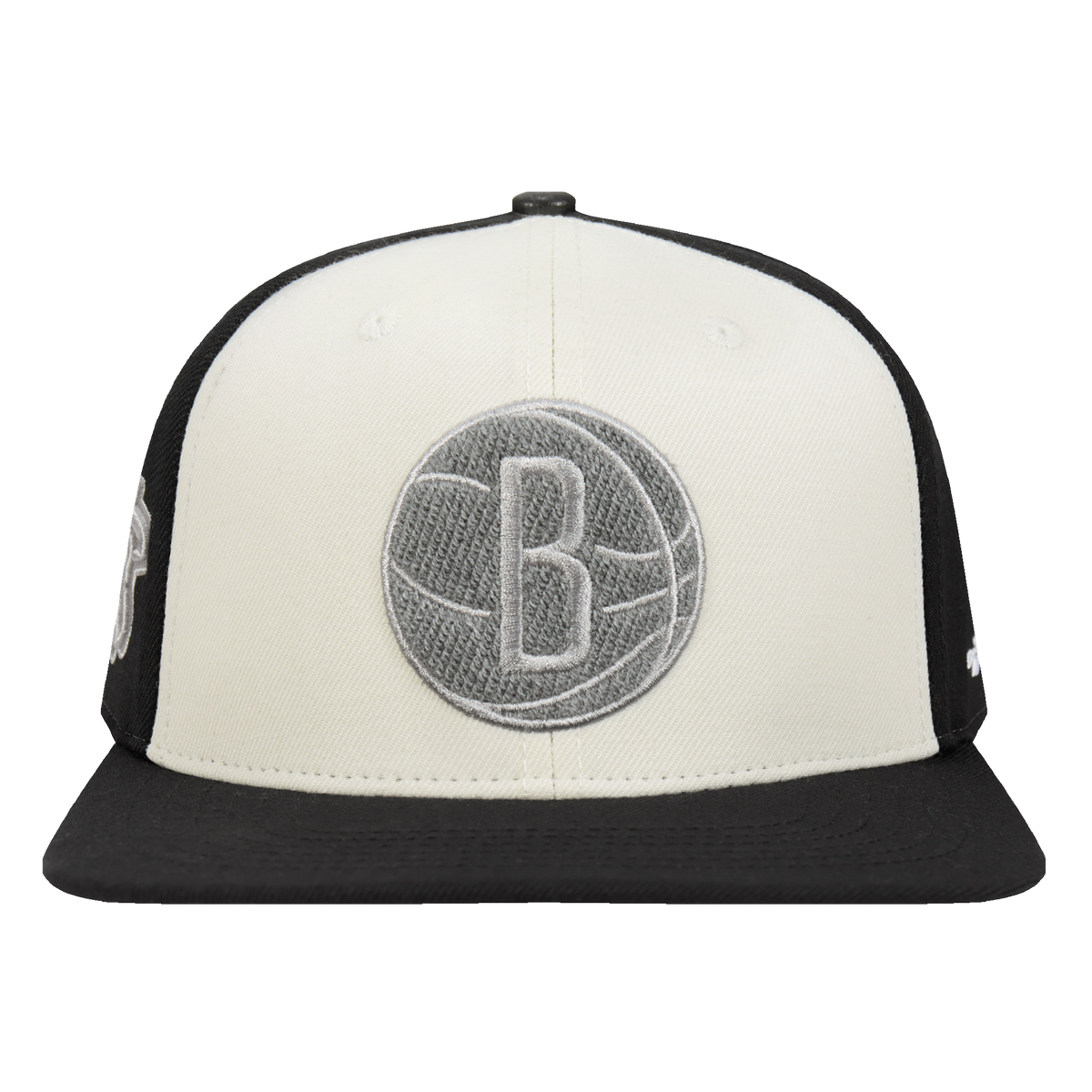 NBA BROOKLYN NETS REVERSE FRENCH TERRY PINCH FRONT SNAPBACK HAT (EGGSH ...