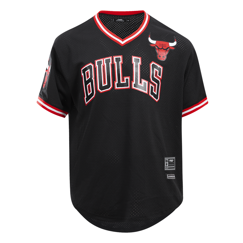 NBA CHICAGO BULLS LOGO MESH MEN'S PRO TEAM (BLACK) – Pro Standard