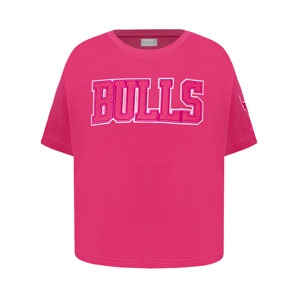 Pro Standard NBA Chicago Bulls Triple Pink Boxy Tee - Women's