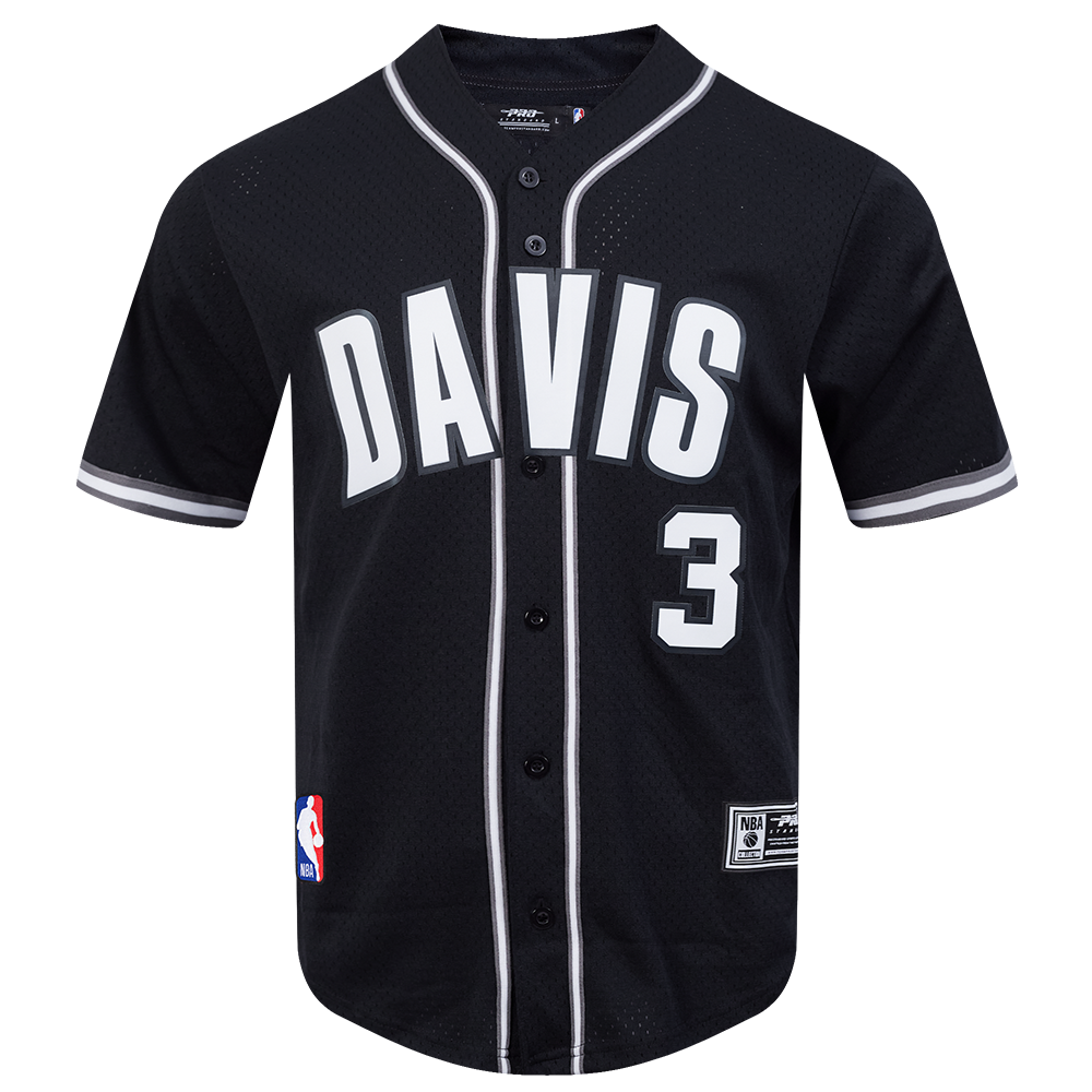 NBA DALLAS MAVERICKS ANTHONY DAVIS #3 CLASSIC MESH PNN MEN'S MESH BUTT ...