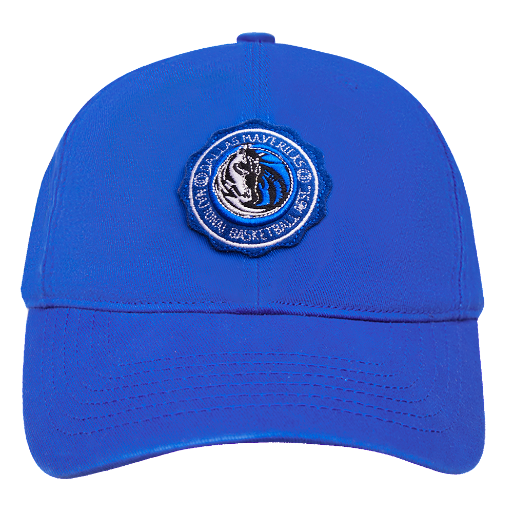 NBA DALLAS MAVERICKS CREST EMBLEM DAD HAT (ROYAL BLUE) – Pro Standard