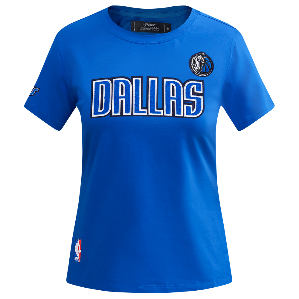 NBA DALLAS MAVERICKS CLASSIC WOMEN'S SJ SLIM FIT TEE (ROYAL BLUE) – Pro ...