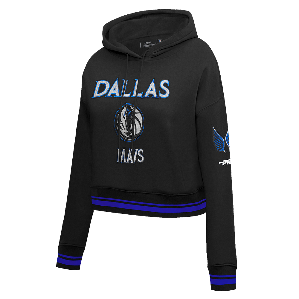 NBA DALLAS MAVERICKS CITY EDITION 25-26 WOMEN'S RIB FLC CROPPED PO HOO ...