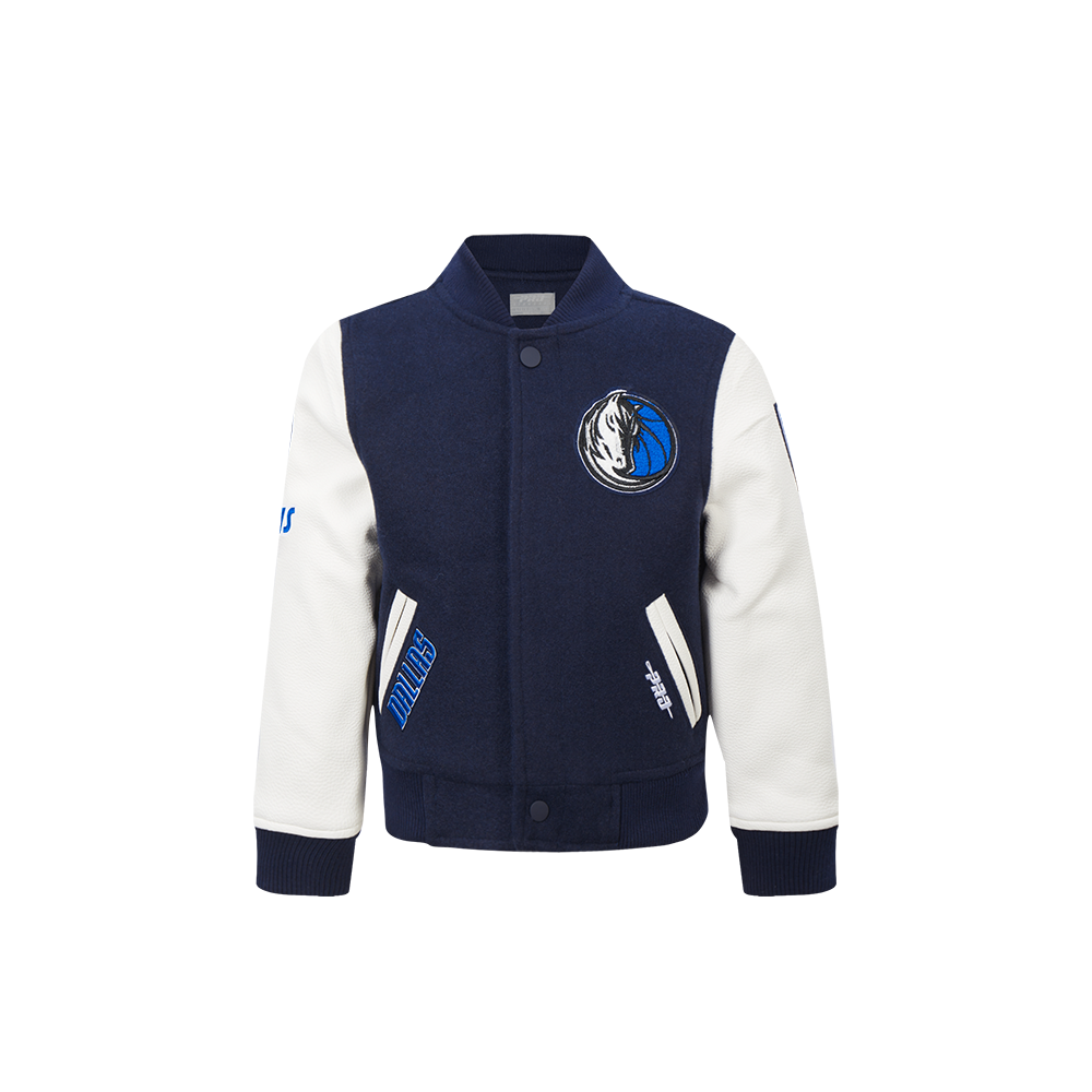NBA DALLAS MAVERICKS CLASSIC TODDLER BOYS WOOL VARSITY JACKET (MIDNIGH ...