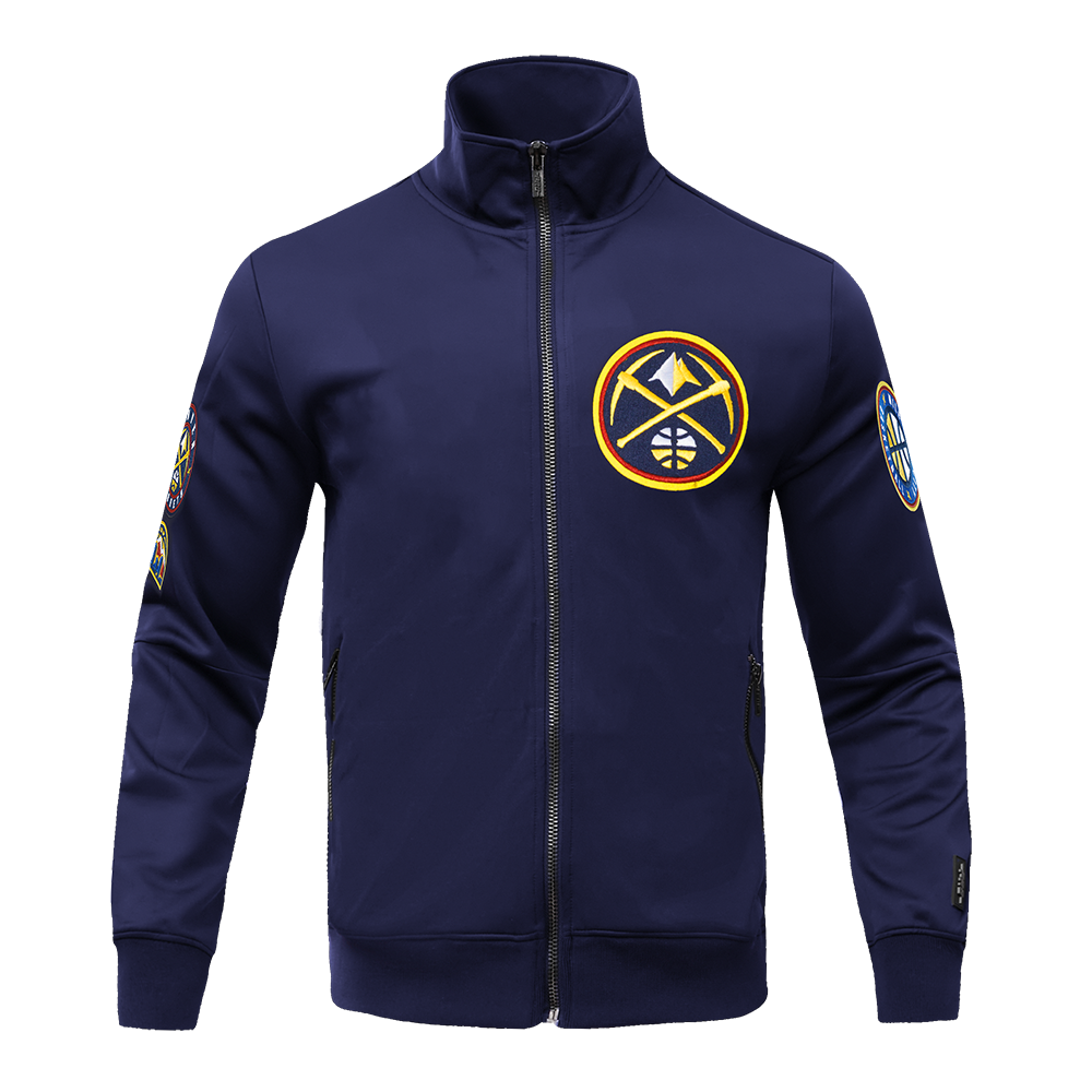 NBA DENVER NUGGETS CLASSIC MEN'S TRACK JACKET (MIDNIGHT NAVY) – Pro ...