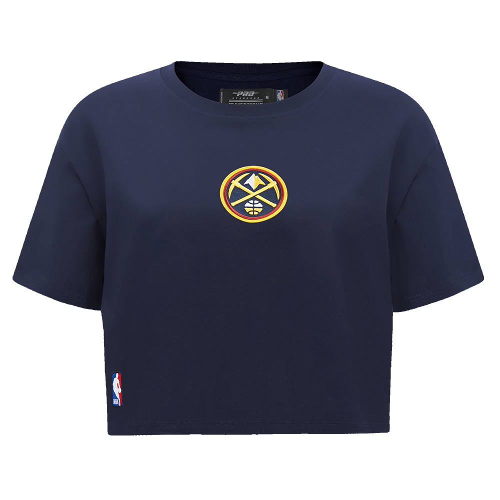 NBA DENVER NUGGETS WINGSPAN WOMEN'S SJ BOXY TEE (MIDNIGHT NAVY) – Pro ...