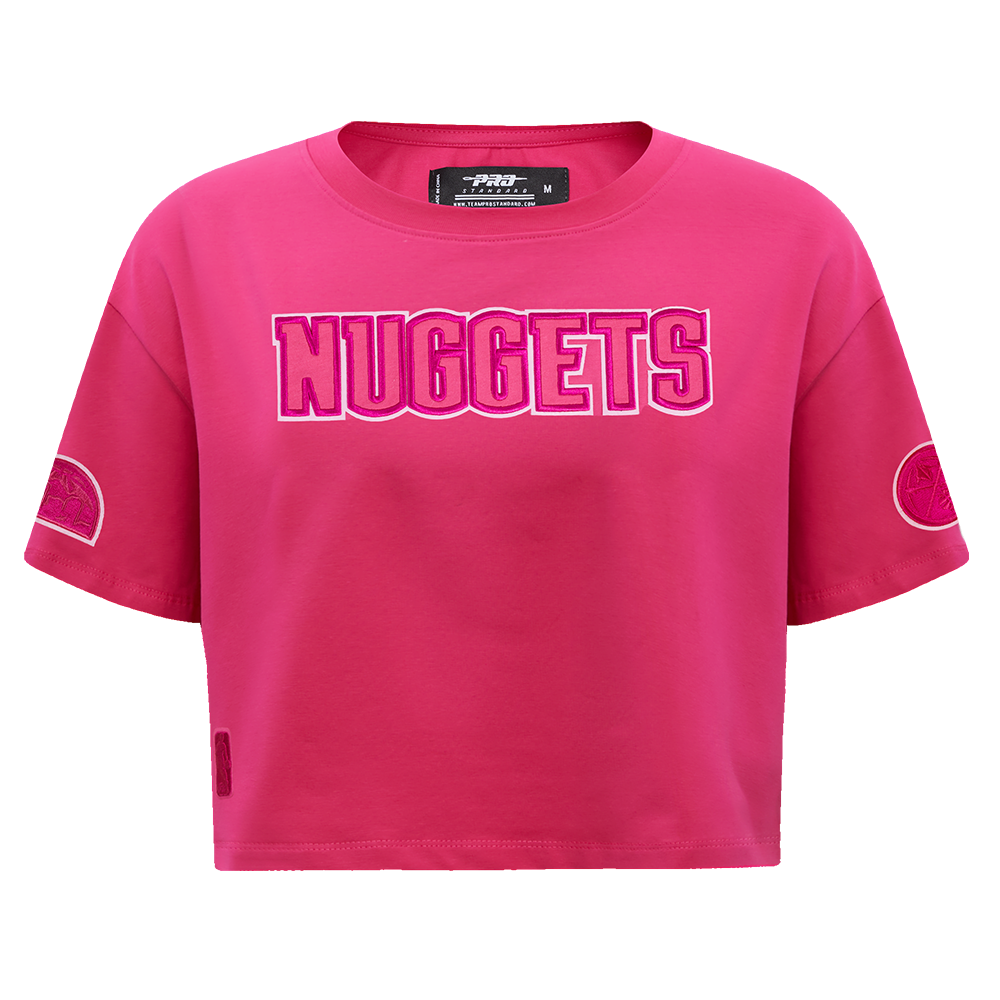 Pro Standard NBA Denver Nuggets Triple Pink Boxy Tee - Women's