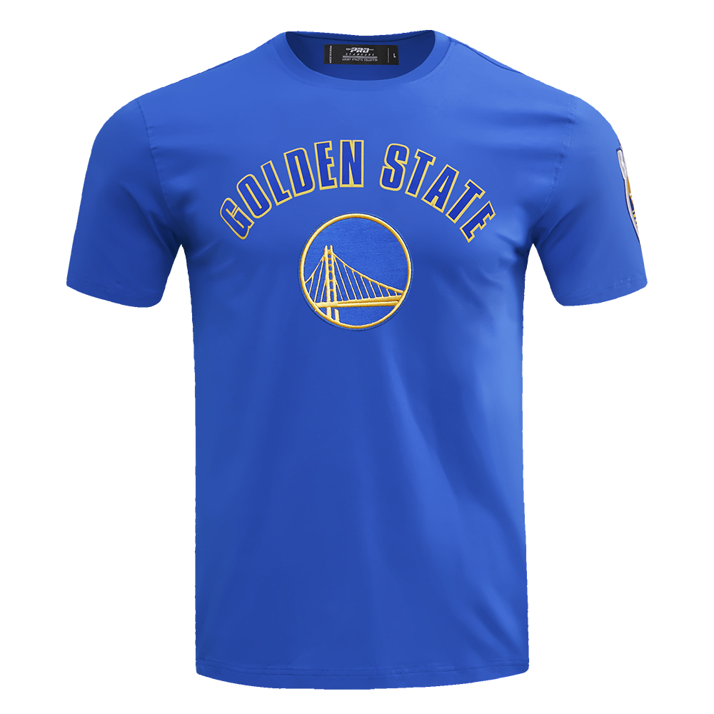 NBA GOLDEN STATE WARRIORS CLASSIC BRISTLE MEN'S TEE (ROYAL BLUE) – Pro ...