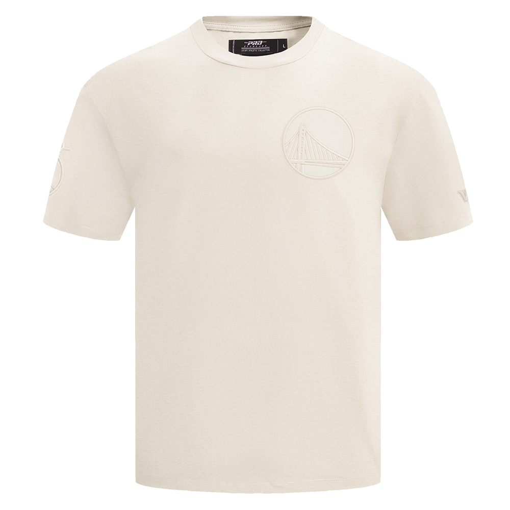 NBA GOLDEN STATE WARRIORS NEUTRAL DROP SHOULDER MEN'S TEE (EGGSHELL ...