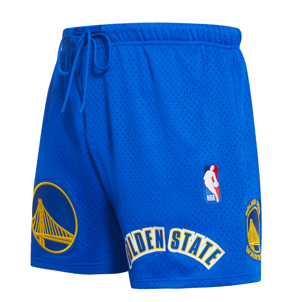 NBA GOLDEN STATE WARRIORS CLASSIC MEN'S MESH SHORT (ROYAL BLUE) – Pro ...