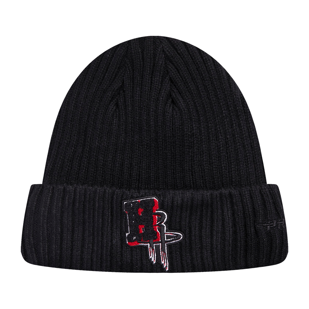 NBA HOUSTON ROCKETS MASH UP BEANIE (BLACK) – Pro Standard