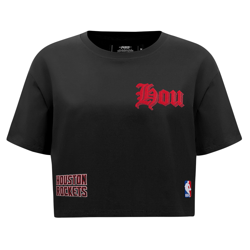 Pro Standard NBA Houston Rockets Old English Boxy Tee - Women's