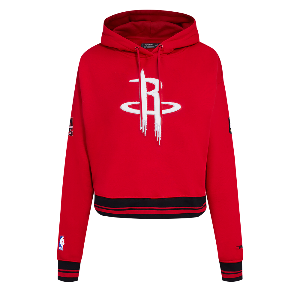 Pro Standard NBA Houston Rockets Cropped Hoodie - Women's