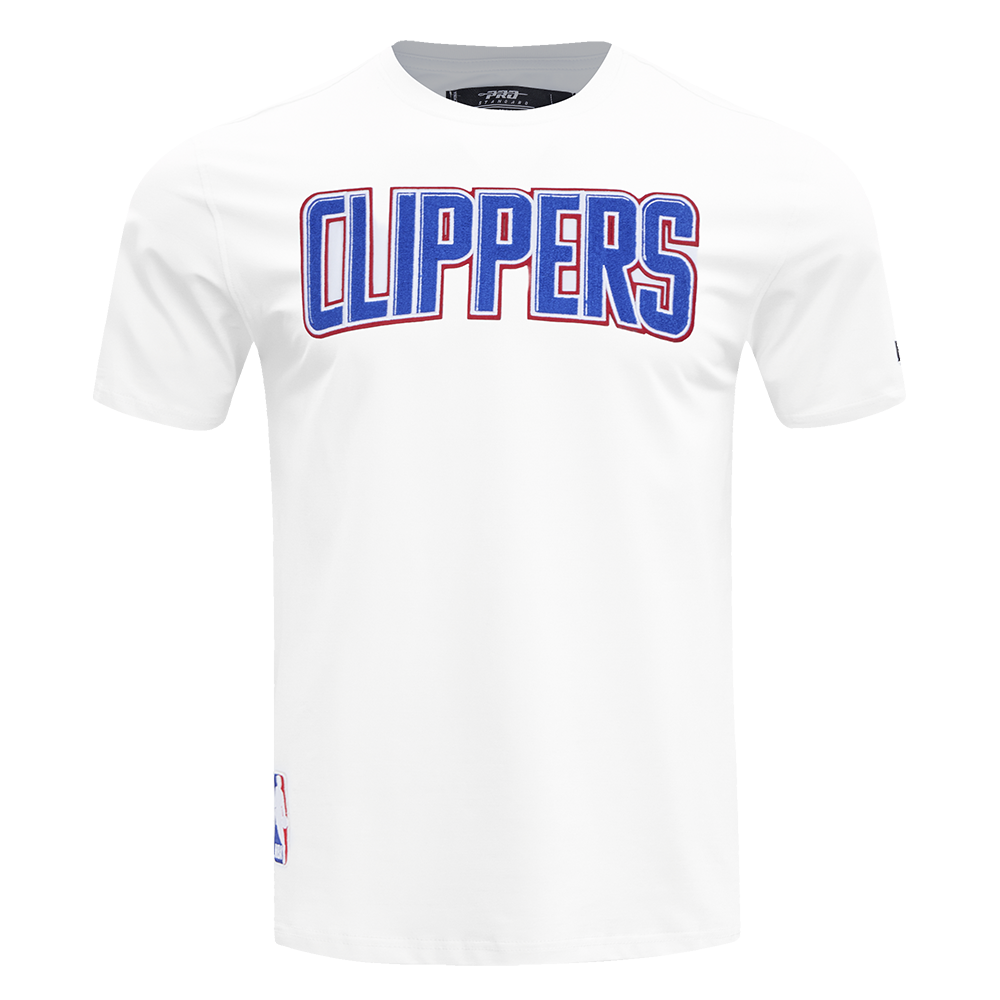 NBA LOS ANGELES CLIPPERS CLASSIC CHENILLE MEN'S TEE (WHITE) – Pro Standard
