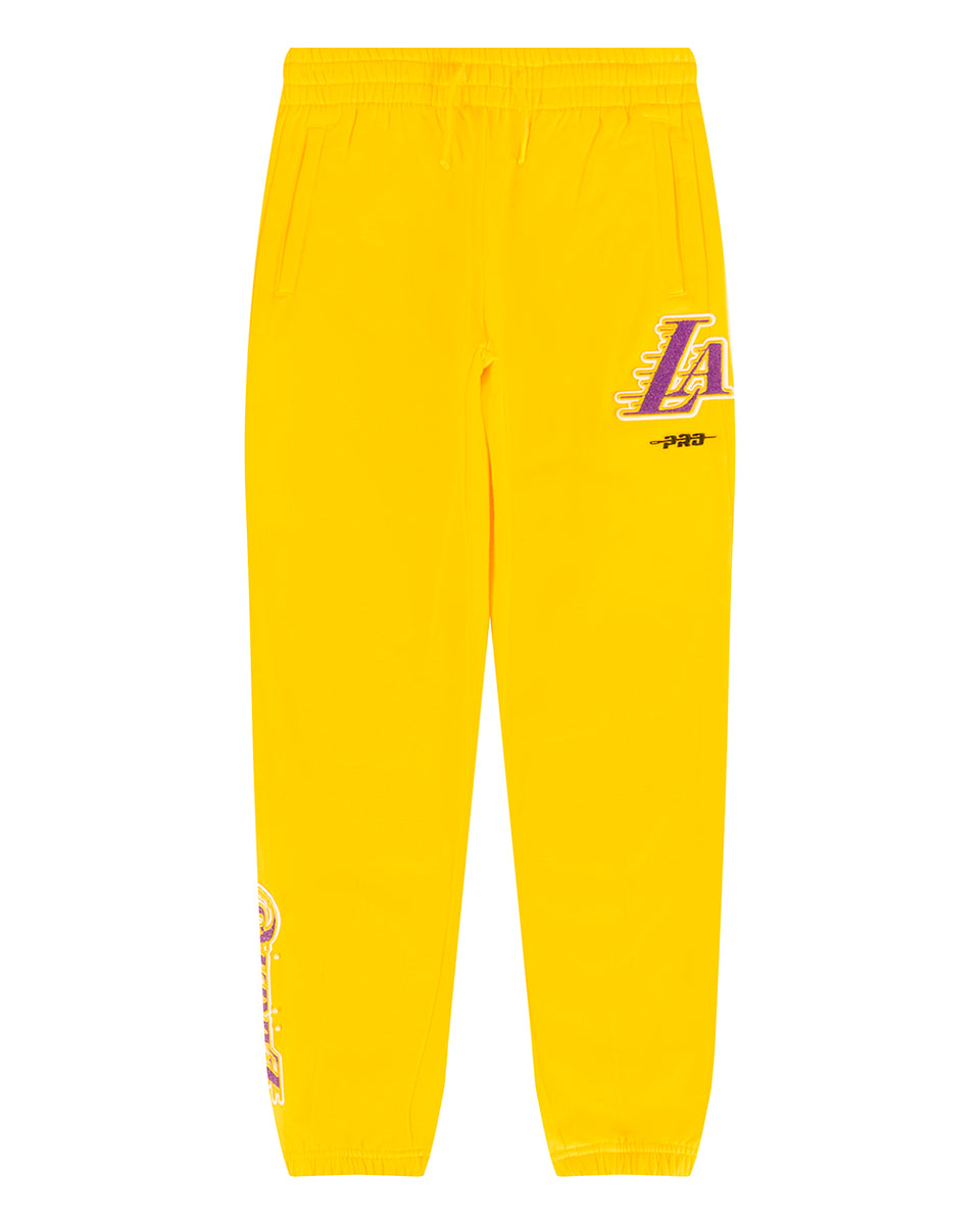NBA LOS ANGELES LAKERS CLASSIC BIG BOYS FLC SWEATPANT (YELLOW) – Pro ...
