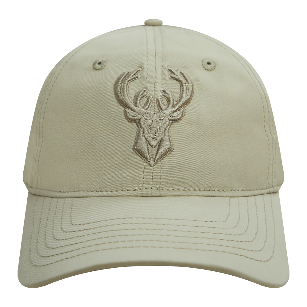 NBA MILWAUKEE BUCKS NEUTRAL DAD HAT (TAUPE) – Pro Standard