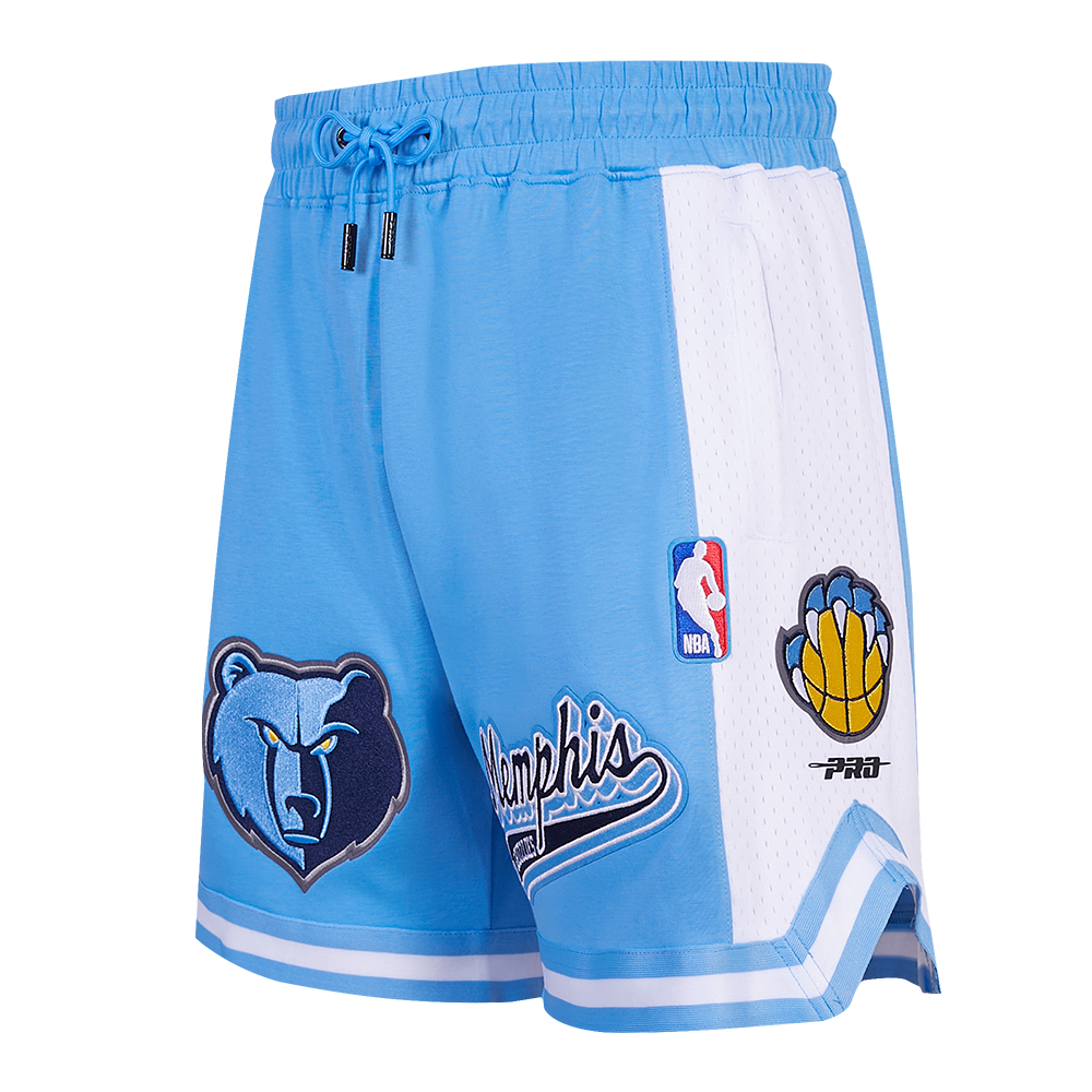 NBA MEMPHIS GRIZZLIES SCRIPT TAIL MEN'S DOUBLE KNIT 2.0 SHORT (UNIVERS ...