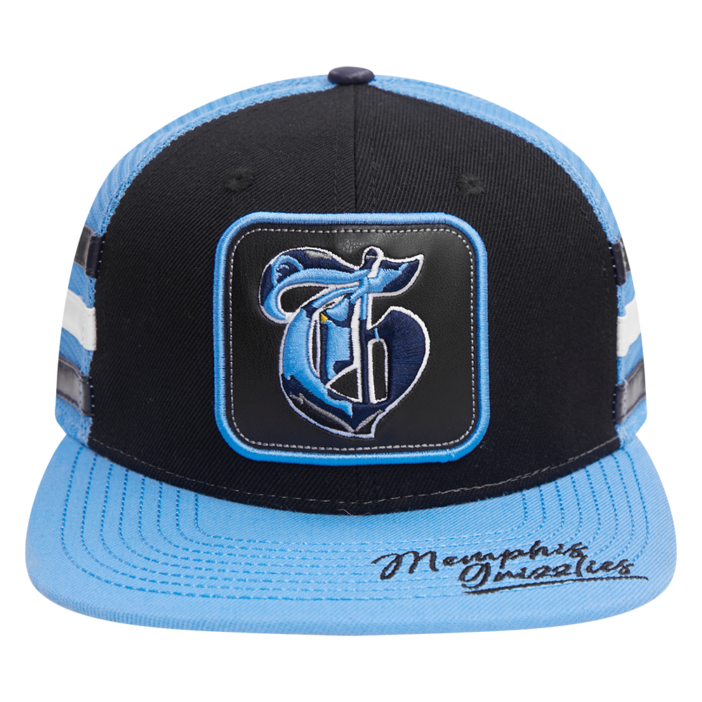 NBA MEMPHIS GRIZZLIES CLUB CREW 2 TONE TRUCKER (BLACK/UNIVERSITY BLUE ...