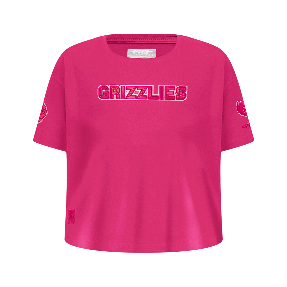Pro Standard NBA Memphis Grizzlies Triple Pink Boxy Tee - Women's