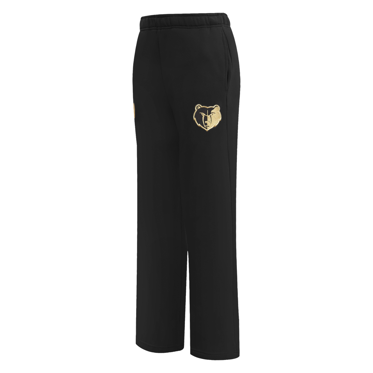 NBA MEMPHIS GRIZZLIES HOLIDAY GLAM WOMEN'S FLC STRAIGHT LEG PANT (BLAC ...
