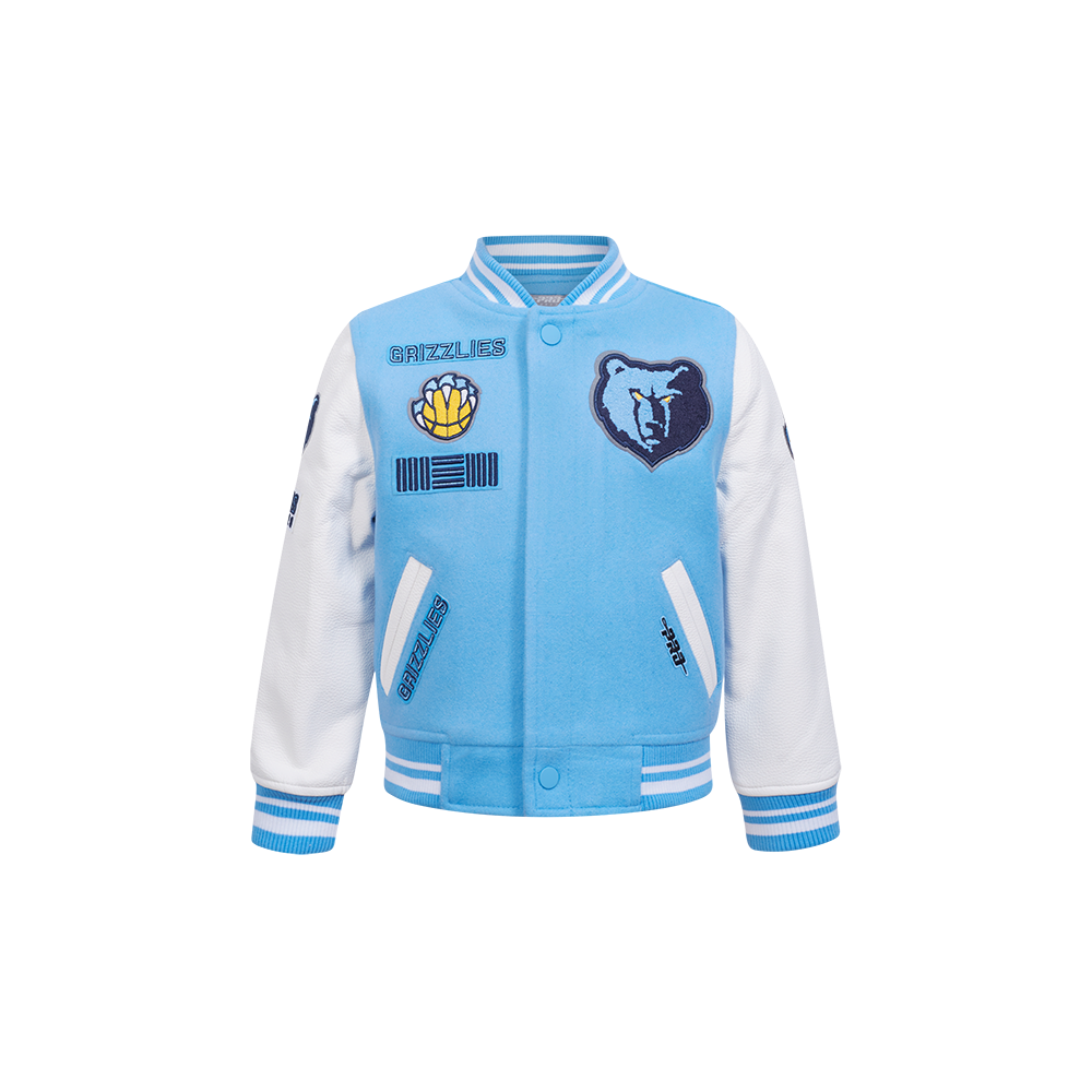 NBA MEMPHIS GRIZZLIES RETRO CLASSIC TODDLER BOYS RIB WOOL VARSITY JACK ...