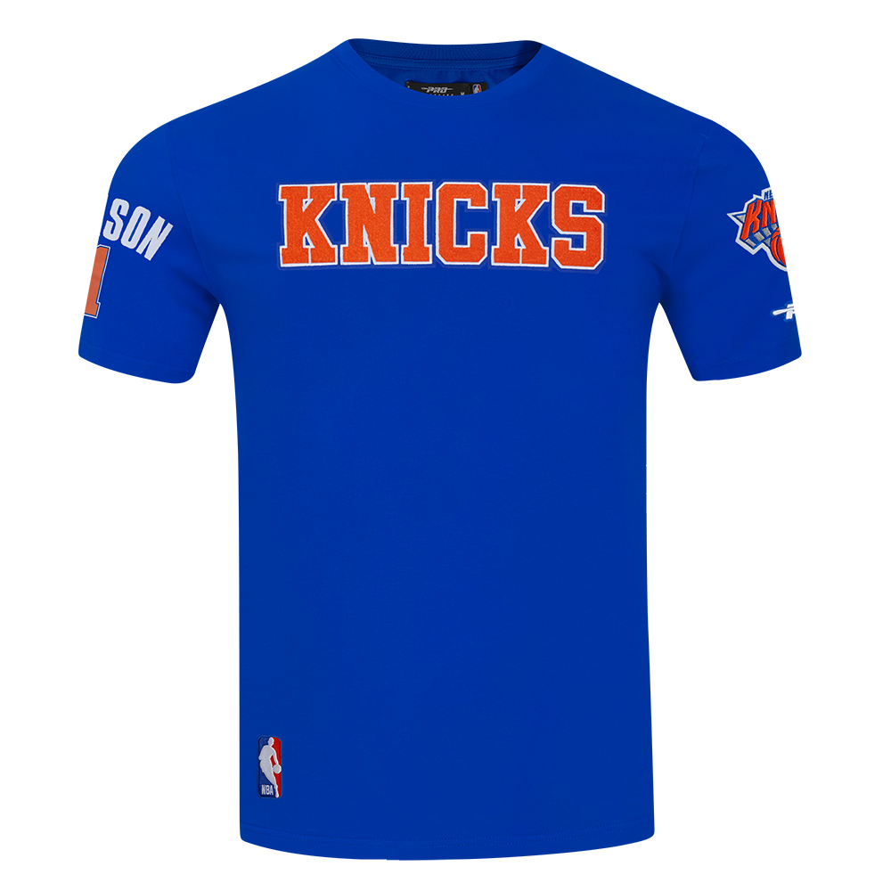 NBA NEW YORK KNICKS JALEN BRUNSON #11 CLASSIC PLAYER NAME AND NUMBER M ...