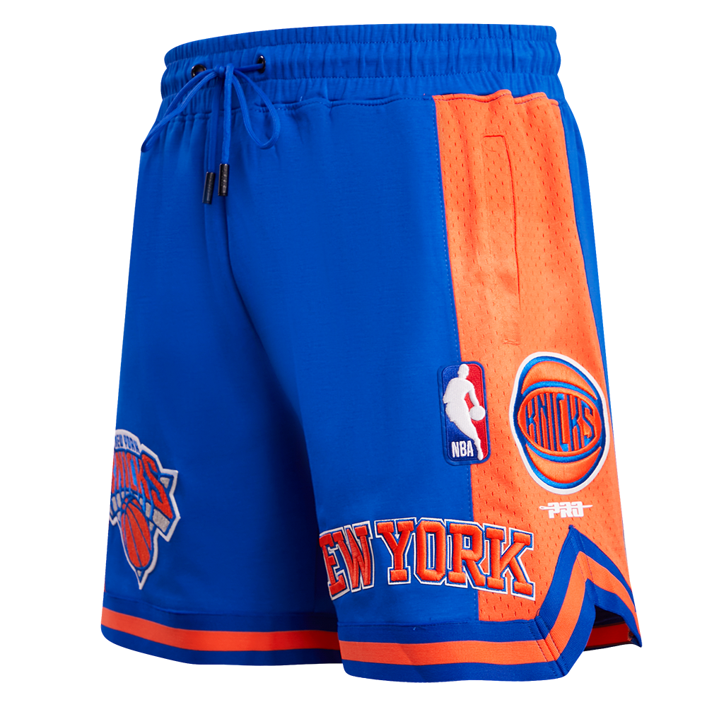 NBA NEW YORK KNICKS RETRO CLASSIC MEN'S 2.0 SHORT (ROYAL BLUE/ORANGE ...