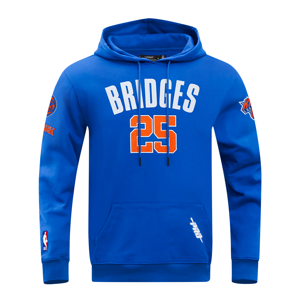 NBA NEW YORK KNICKS MIKAL BRIDGES #25 CLASSIC PLAYER NAME AND NUMBER M ...