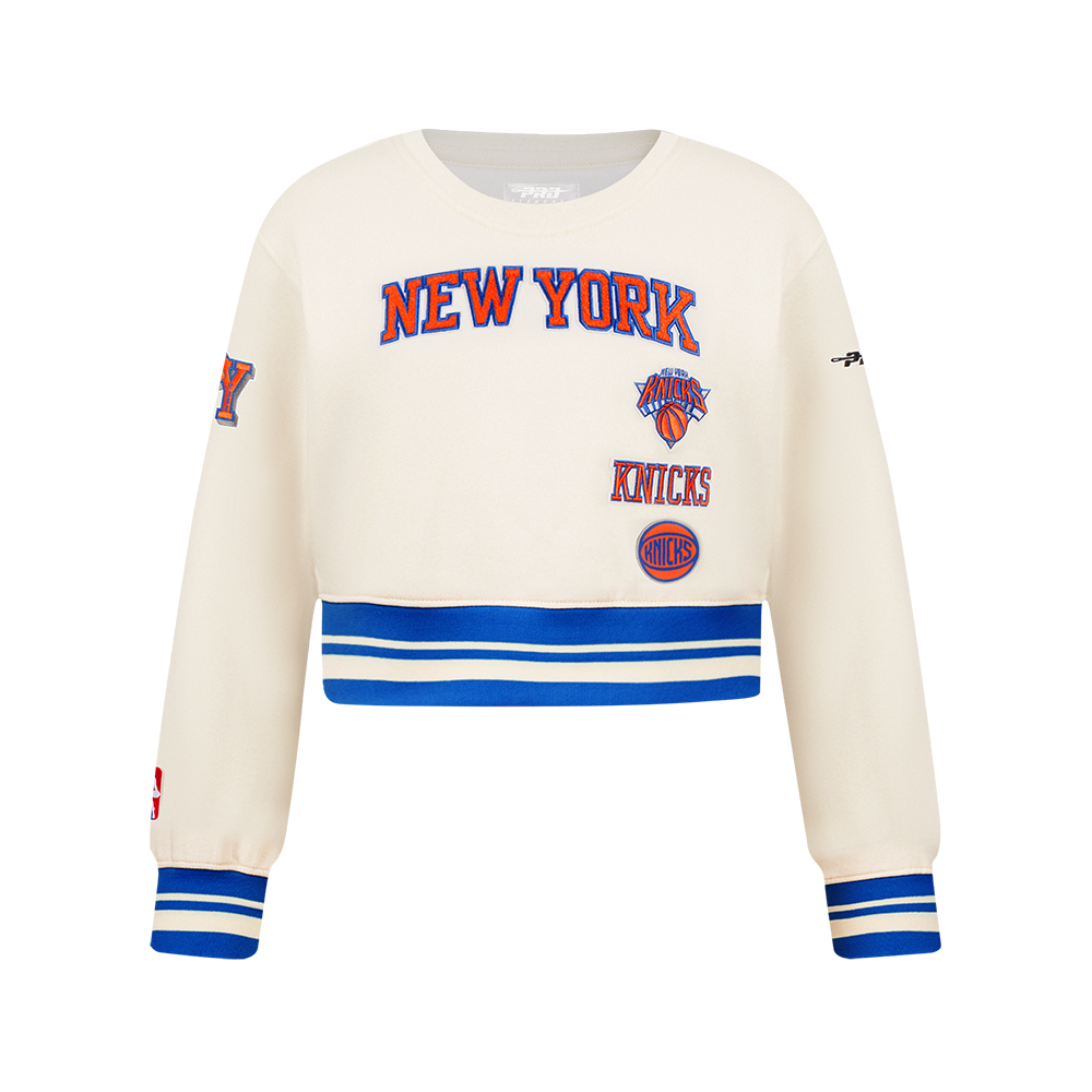 Pro Standard NBA New York Knicks Retro Classic Crewneck - Women's