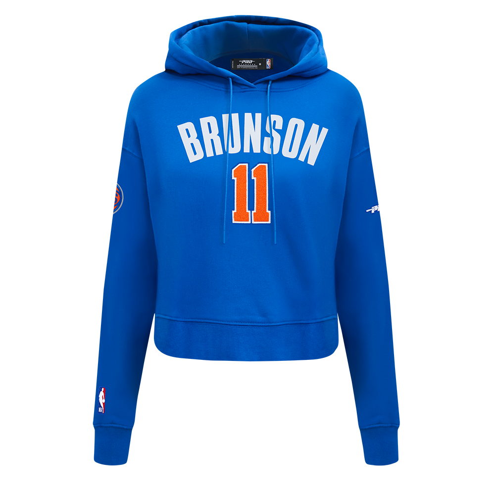 NBA NEW YORK KNICKS JALEN BRUNSON #11 CLASSIC PLAYER NAME AND NUMBER W ...