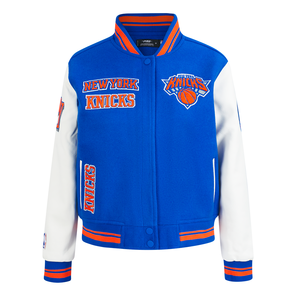 Pro Standard NBA New York Knicks Varsity Jacket - Women's