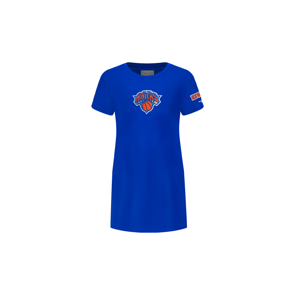 NBA NEW YORK KNICKS CLASSIC TODDLER GIRLS TEE DRESS (ROYAL BLUE) – Pro ...