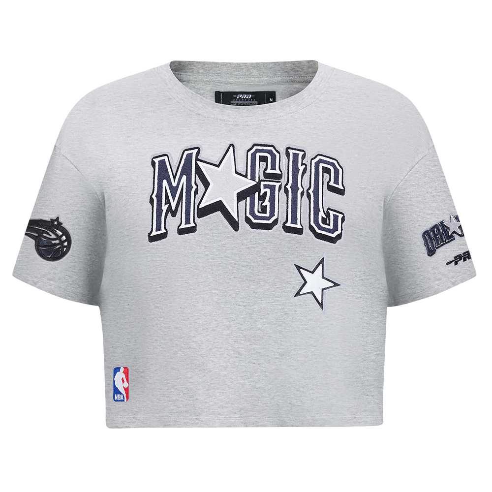 NBA ORLANDO MAGIC CITY EDITION 24-25 WOMEN'S SJ BOXY TEE (HEATHER GREY ...