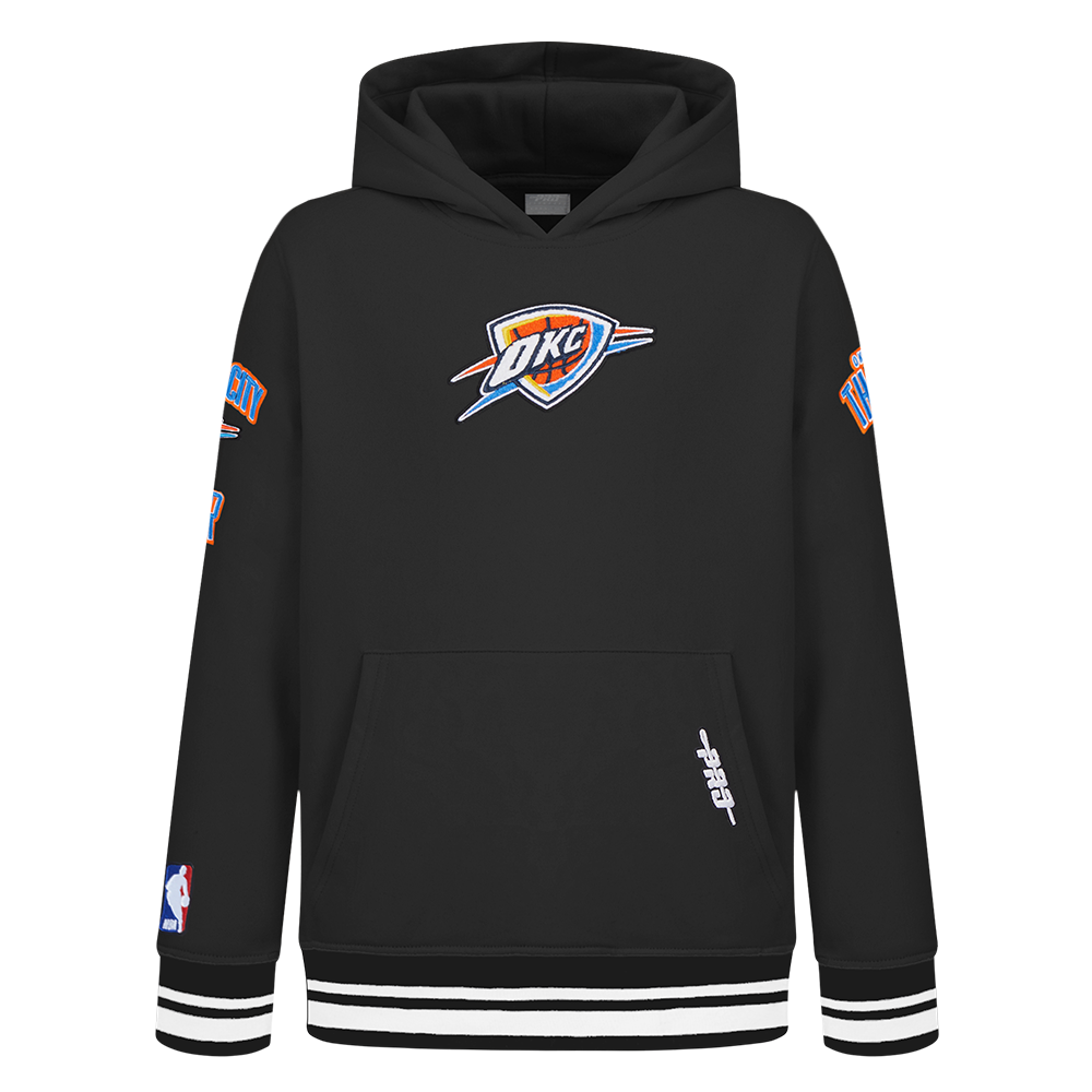 NBA OKLAHOMA CITY THUNDER RETRO CLASSIC TODDLER BOYS RIB FLEECE PULLOV ...