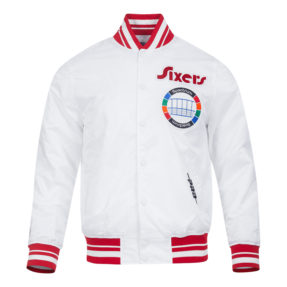 Pro Standard NBA Philadelphia 76ers City Edition Satin Jacket - Men's