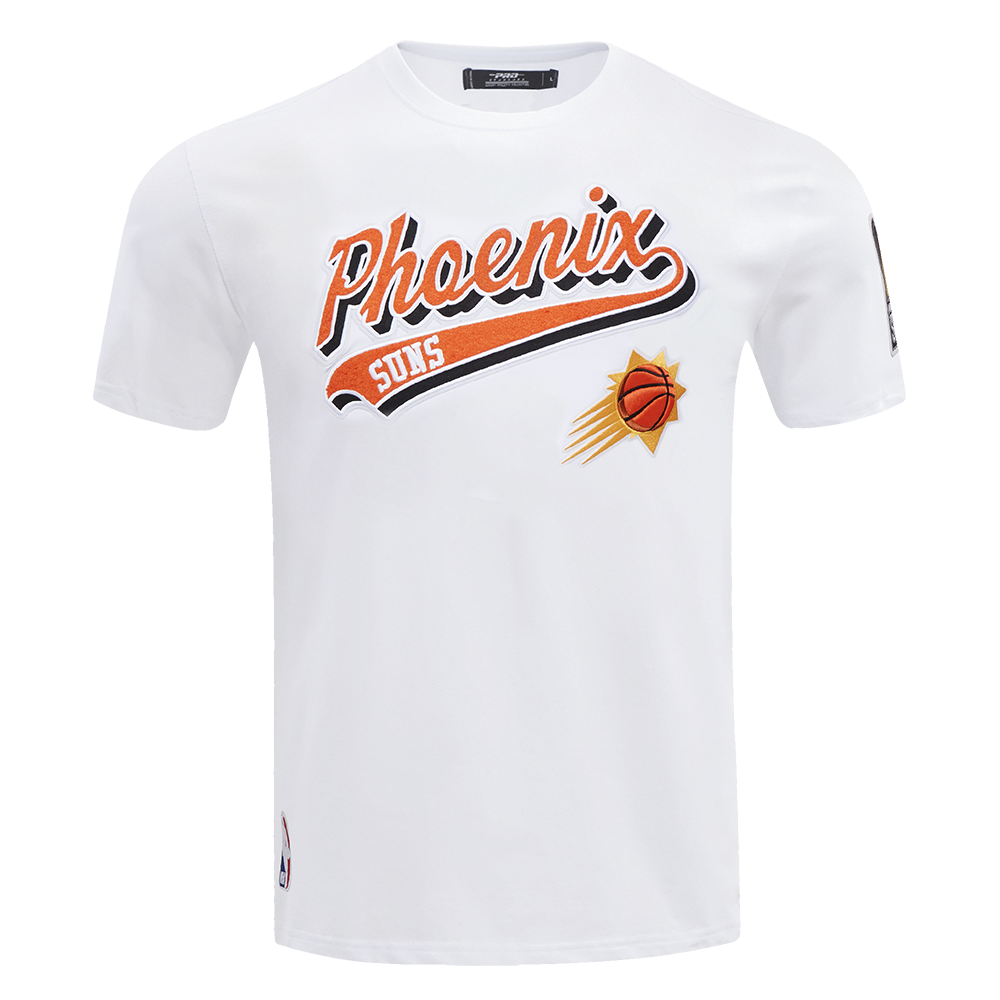 NBA PHOENIX SUNS SCRIPT TAIL MEN'S TEE (WHITE) – Pro Standard