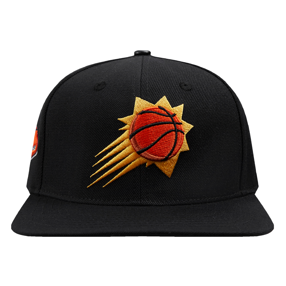 NBA PHOENIX SUNS SCRIPT TAIL WOOL SNAPBACK (BLACK) – Pro Standard