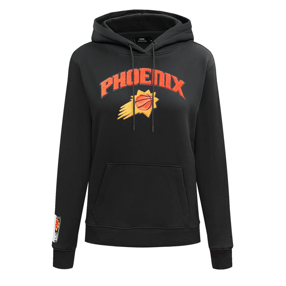 NBA PHOENIX SUNS CLASSIC WOMEN'S PULLOVER HOODIE (BLACK) – Pro Standard