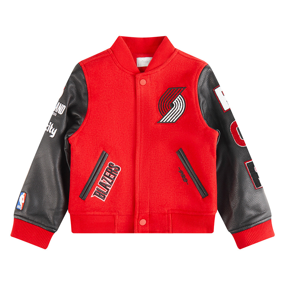 NBA PORTLAND TRAIL BLAZERS CLASSIC LITTLE BOYS WOOL VARSITY JACKET (RE ...