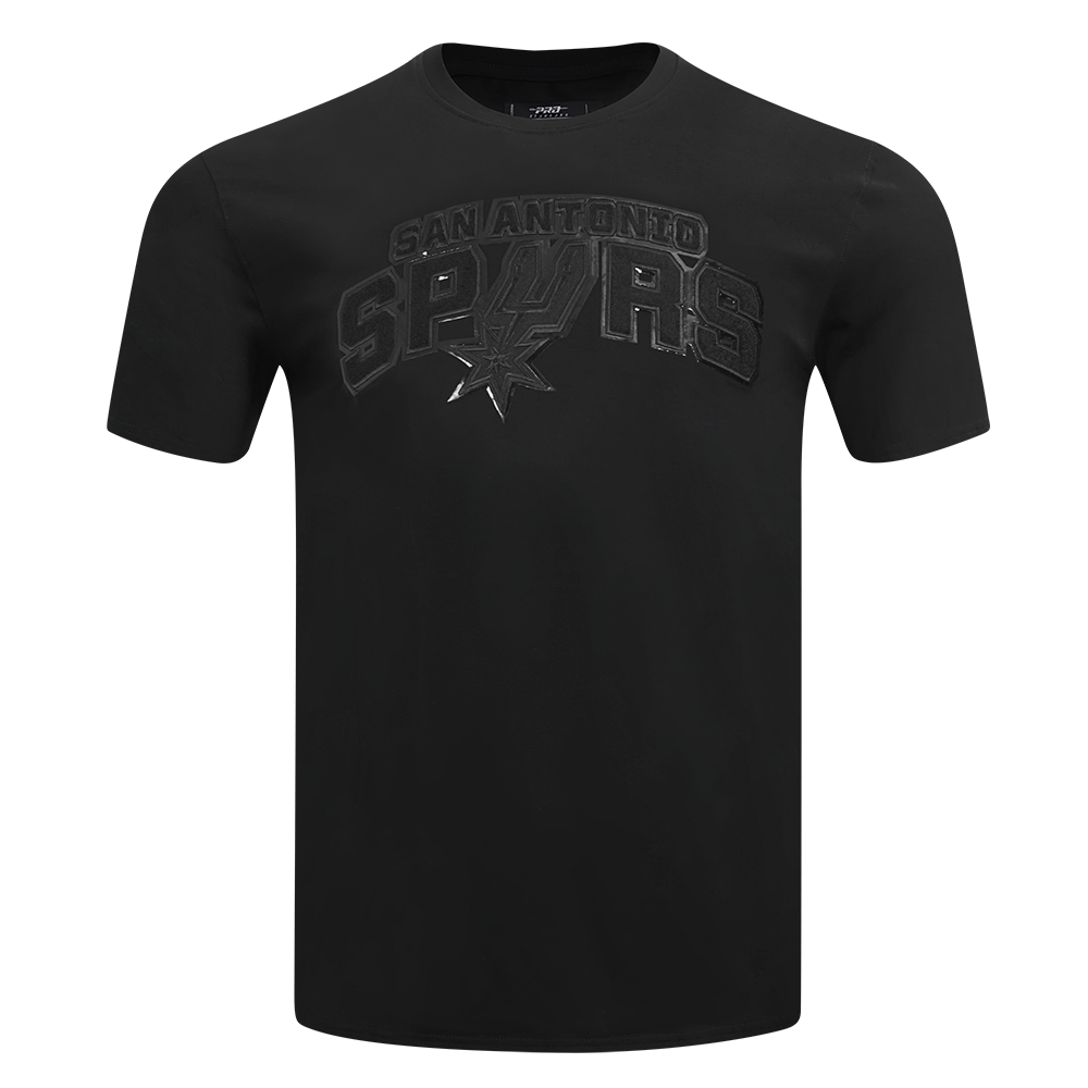 NBA SAN ANTONIO SPURS TRIPLE BLACK MEN'S LOGO PRO TEAM SHIRT (TRIPLE B ...
