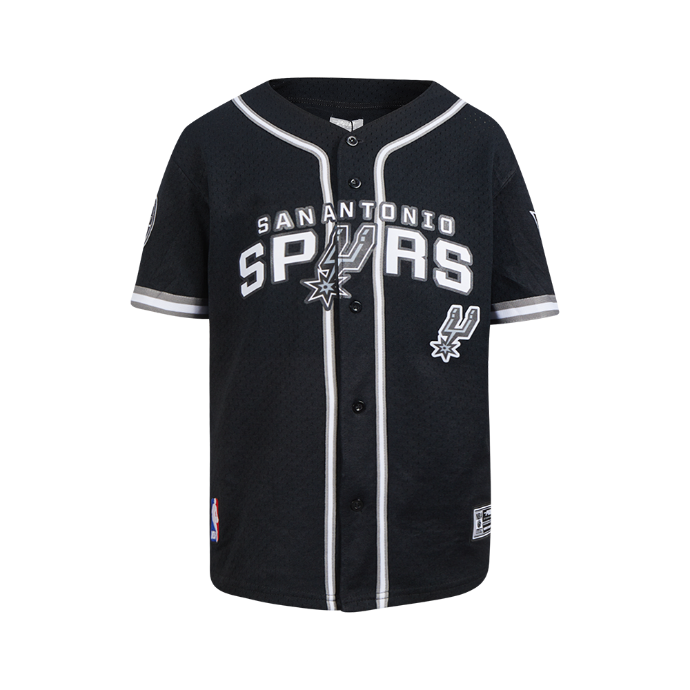 Pro Standard NBA San Antonio Spurs Mesh Button Down - Youth