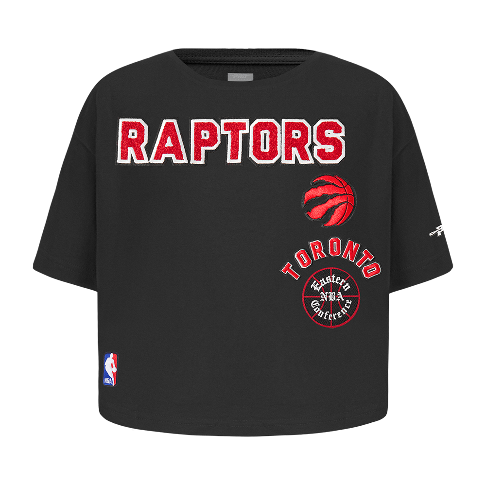 NBA TORONTO RAPTORS RETRO CLASSIC TODDLER GIRLS SHORT SLEEVE BOXY TEE ...